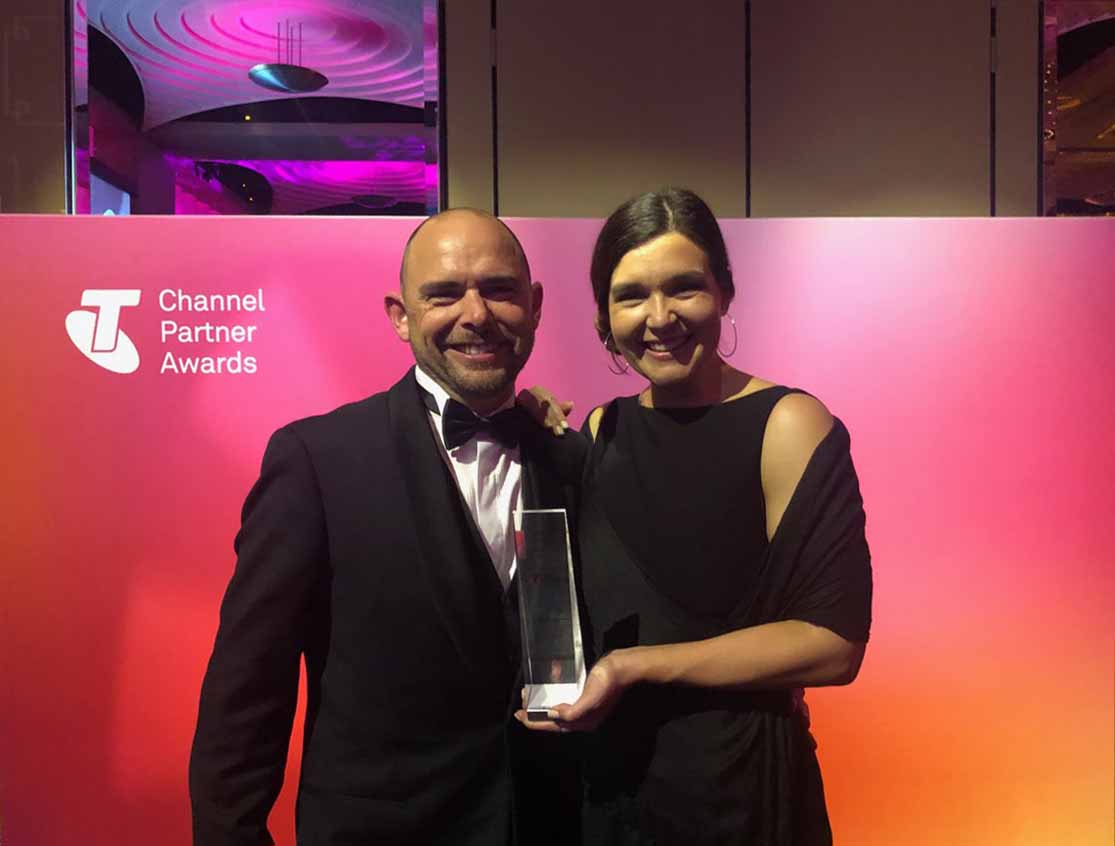 2019 Winner of Telstra's Fastest Growing Partner Award - Outcomex